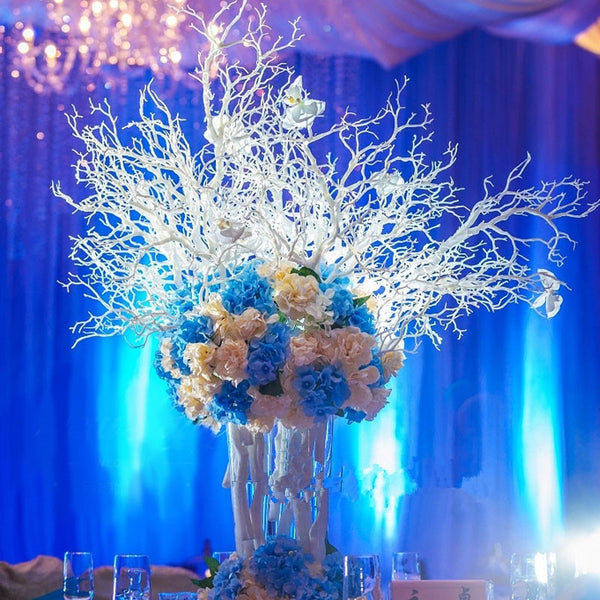Party Decorations Props White Coral Tree Branches Centerpiece – Make Me ...