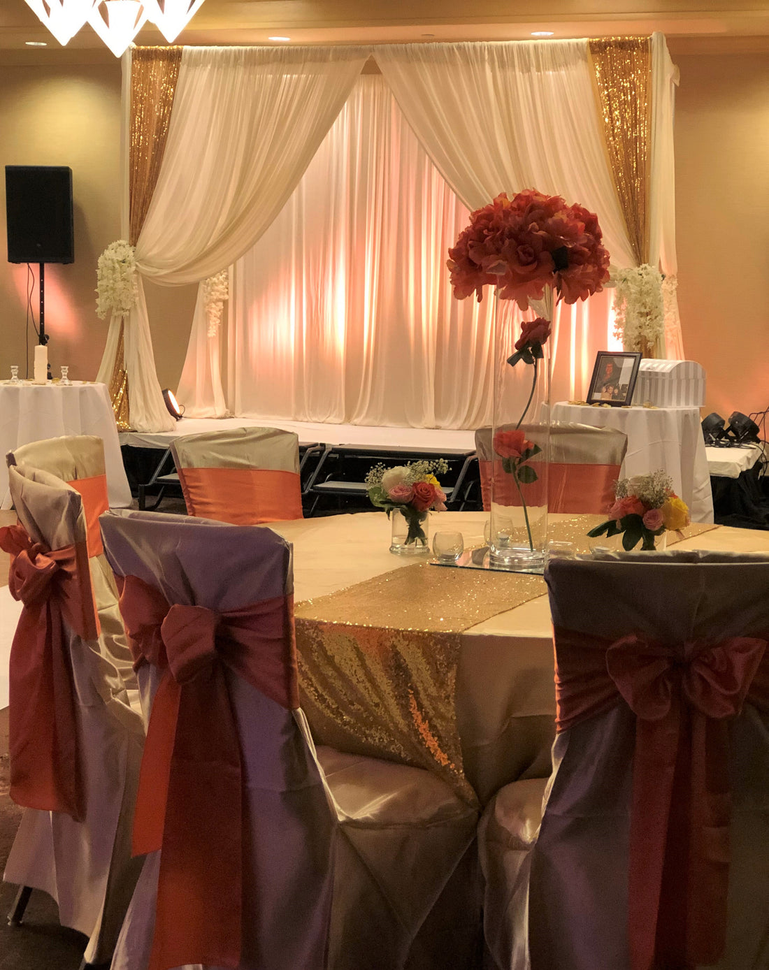 More stage decor options – Make Me Elegant